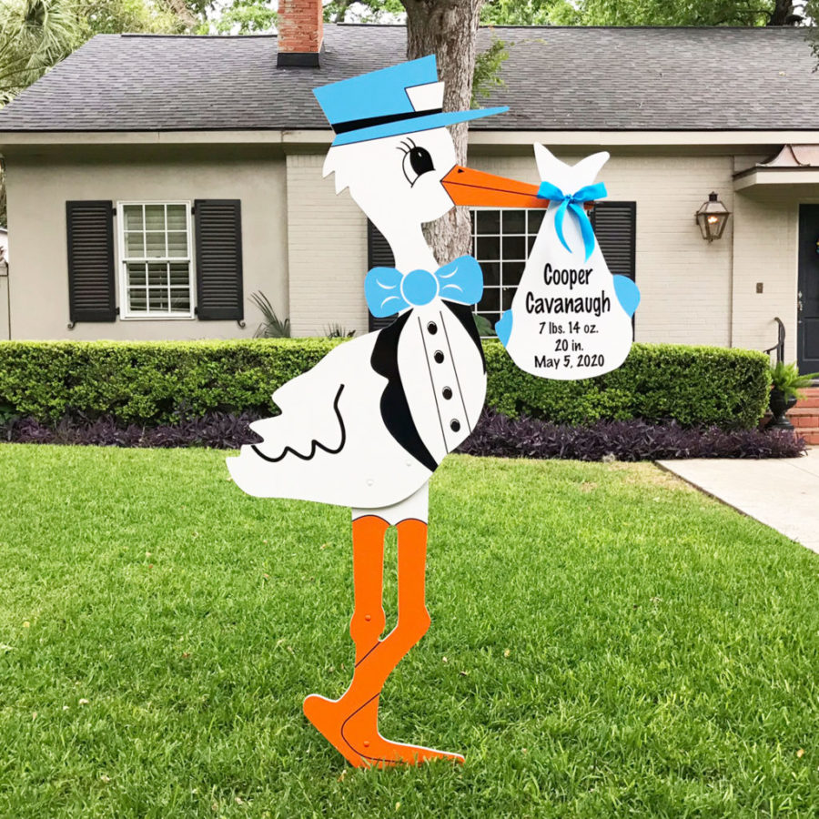 New York Storked: Stork Sign Rentals in Rochester, New York